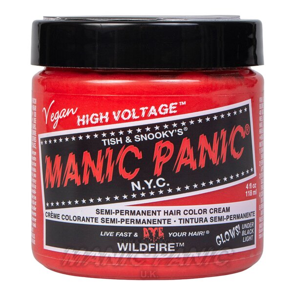 Wildfire High Voltage Classic Hair Dye | Manic Panic UK